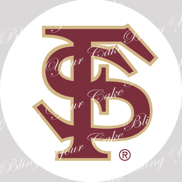 Florida State University FSU Edible Icing Sheet Cake Decor Topper - FS ...