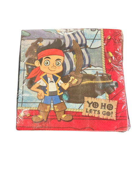 Jake and The Never Land Pirates Lunch Napkins – Bling Your Cake