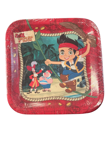 Jake and The Never Land Pirates Dessert Plates – Bling Your Cake