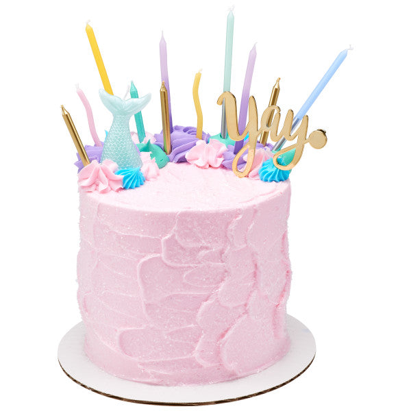 Pastel Wave Candles – Bling Your Cake
