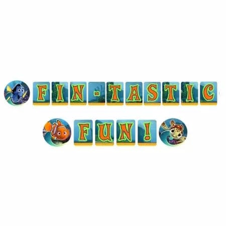 Disney Finding Nemo Coral Reef Hanging Banner – Bling Your Cake