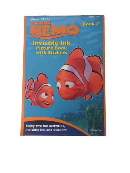 Finding Nemo Invisible Ink Picture Book and Stickers - Book 2 – Bling ...