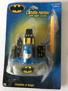 Batman Candle Holder with Taper Candle – Bling Your Cake