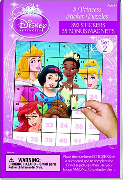 Disney Princess Sticker Puzzle Set 2 – Bling Your Cake