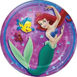 Disney The Little Mermaid Ariel Dinner Plates – Bling Your Cake