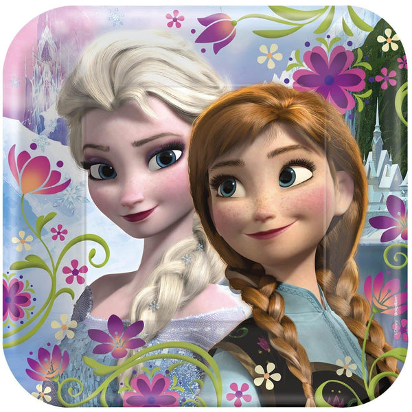 Disney Frozen Dinner Plates Party Supplies – Bling Your Cake