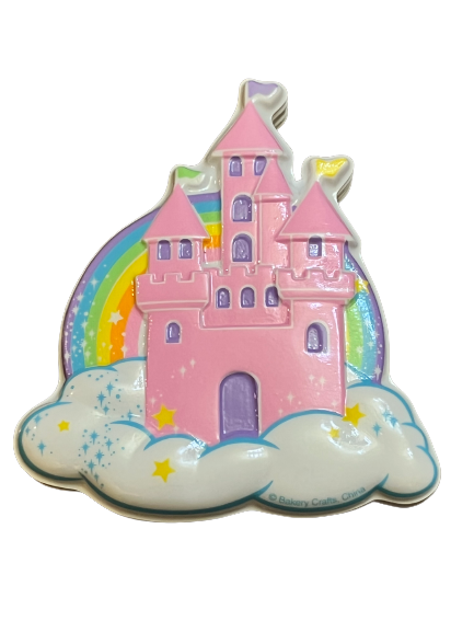 Pink Fairytale Castle Pop Top Cake Topper – Bling Your Cake