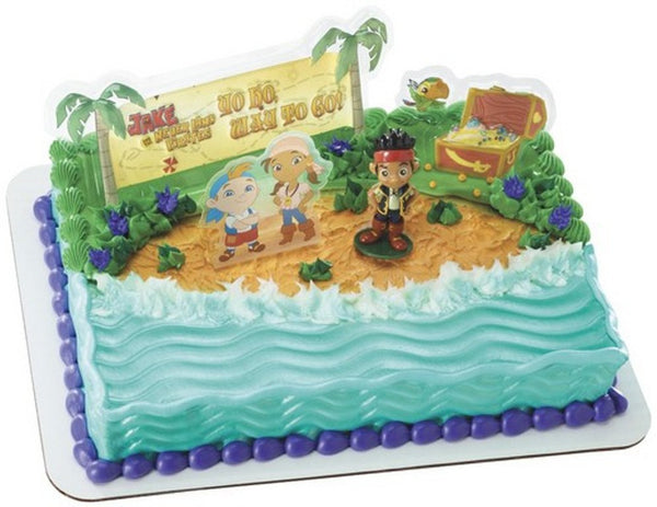 Jake and the Neverland Pirates Cake Topper – Bling Your Cake