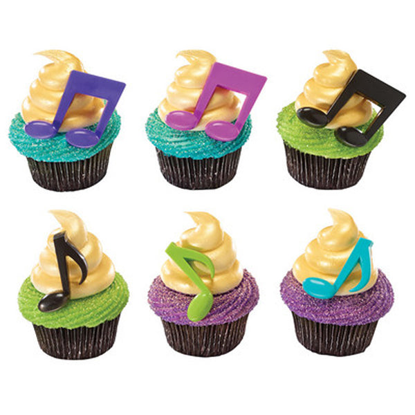 12 Music Note Cake and Cupcake Topper Picks – Bling Your Cake