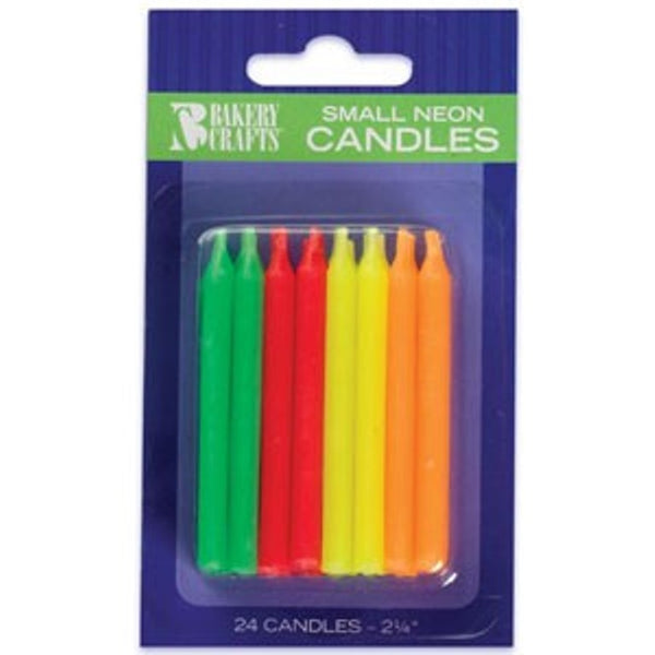 Neon Candles – Bling Your Cake
