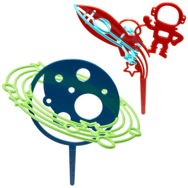 Space Explorer Cake Decor Topper – Bling Your Cake